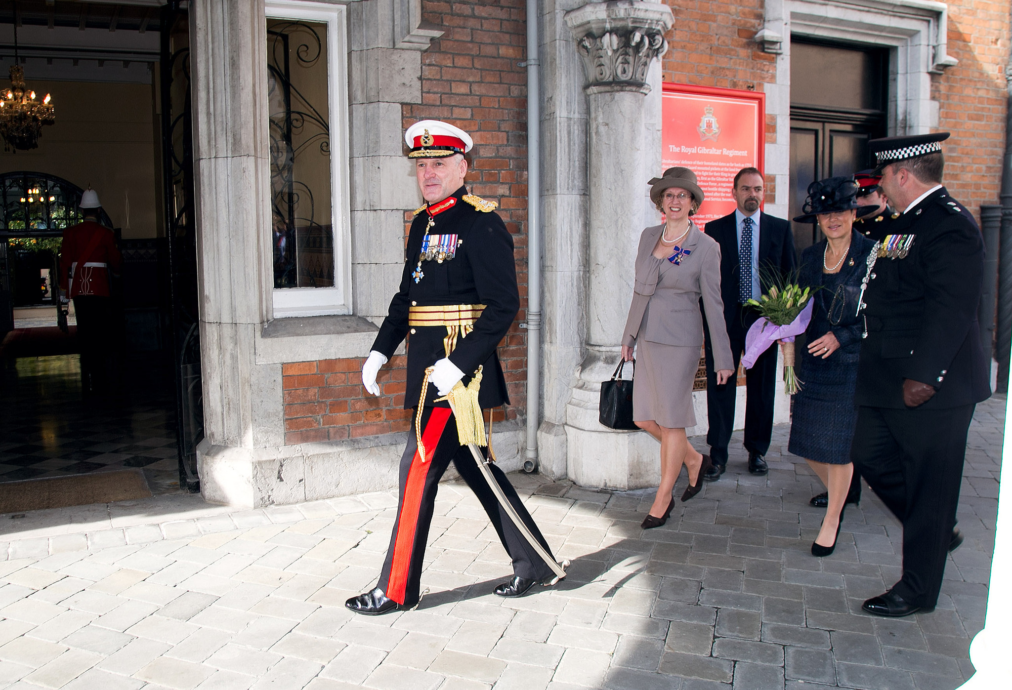 Jan 19 - Warm Welcome For Gibraltar's New Governor Lieutenant General ...