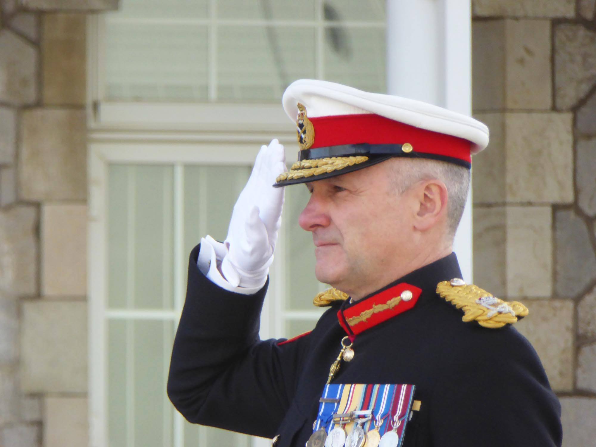 Jan 19 - Warm Welcome For Gibraltar's New Governor Lieutenant General ...