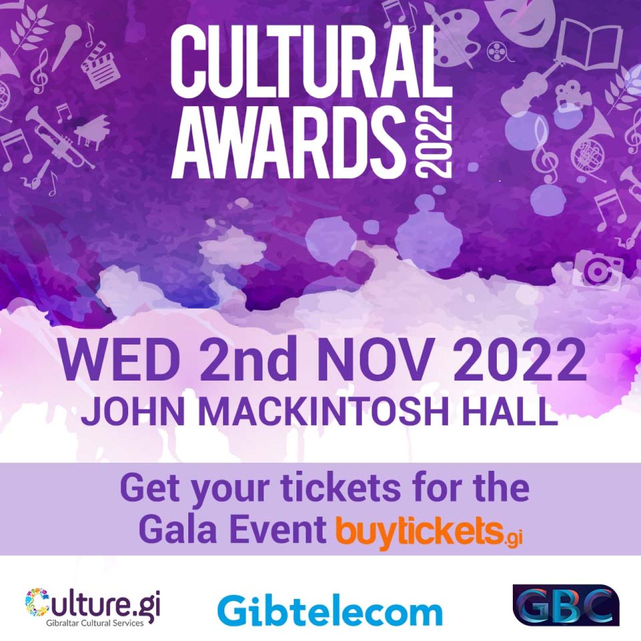 Cultural Awards Gala Night Tickets Released - Your Gibraltar TV (YGTV)