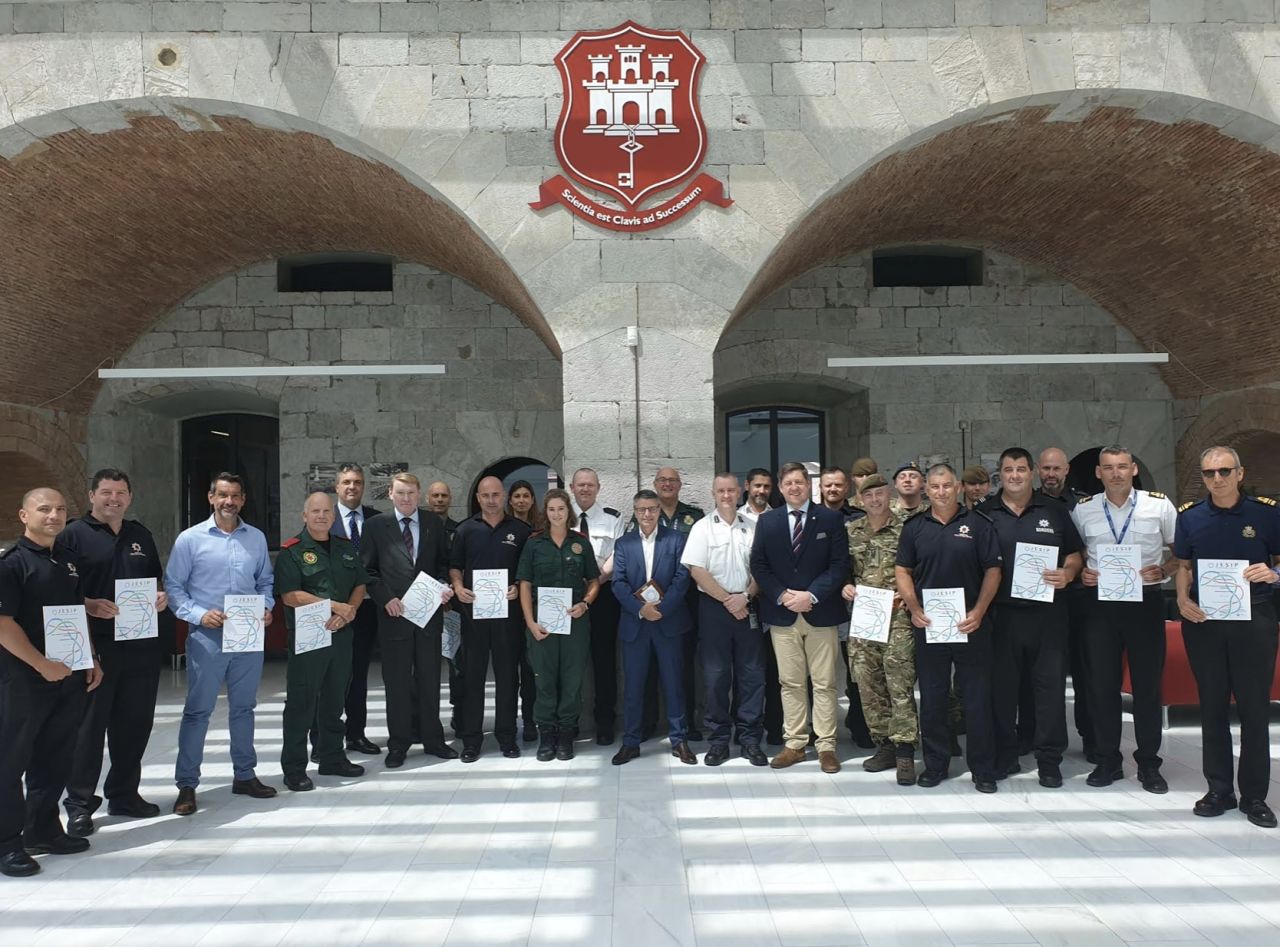 Gibraltar’s First Responders Qualify As Joint Emergency Services ...