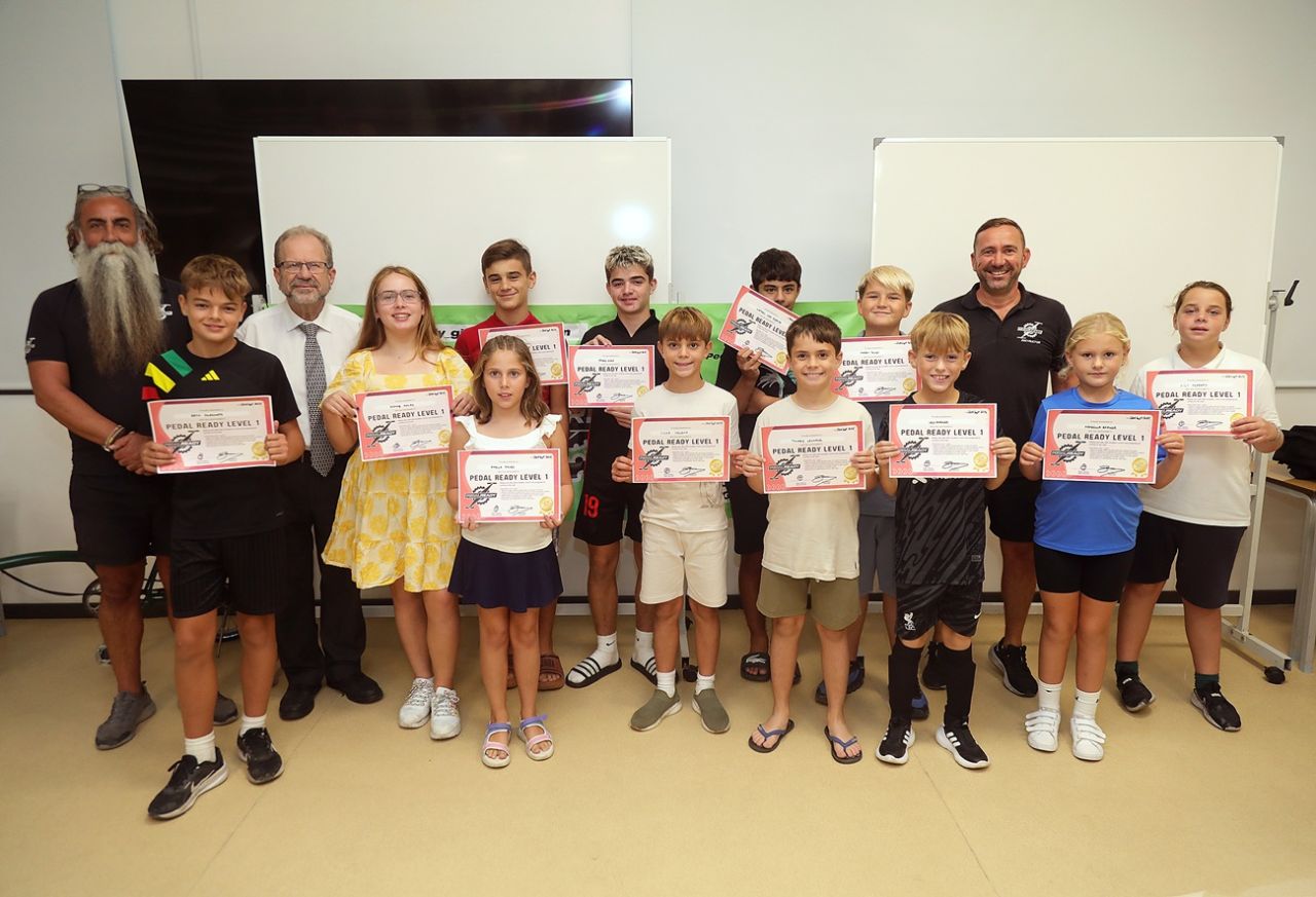 Cycling Proficiency Certificates - Your Gibraltar TV (YGTV)