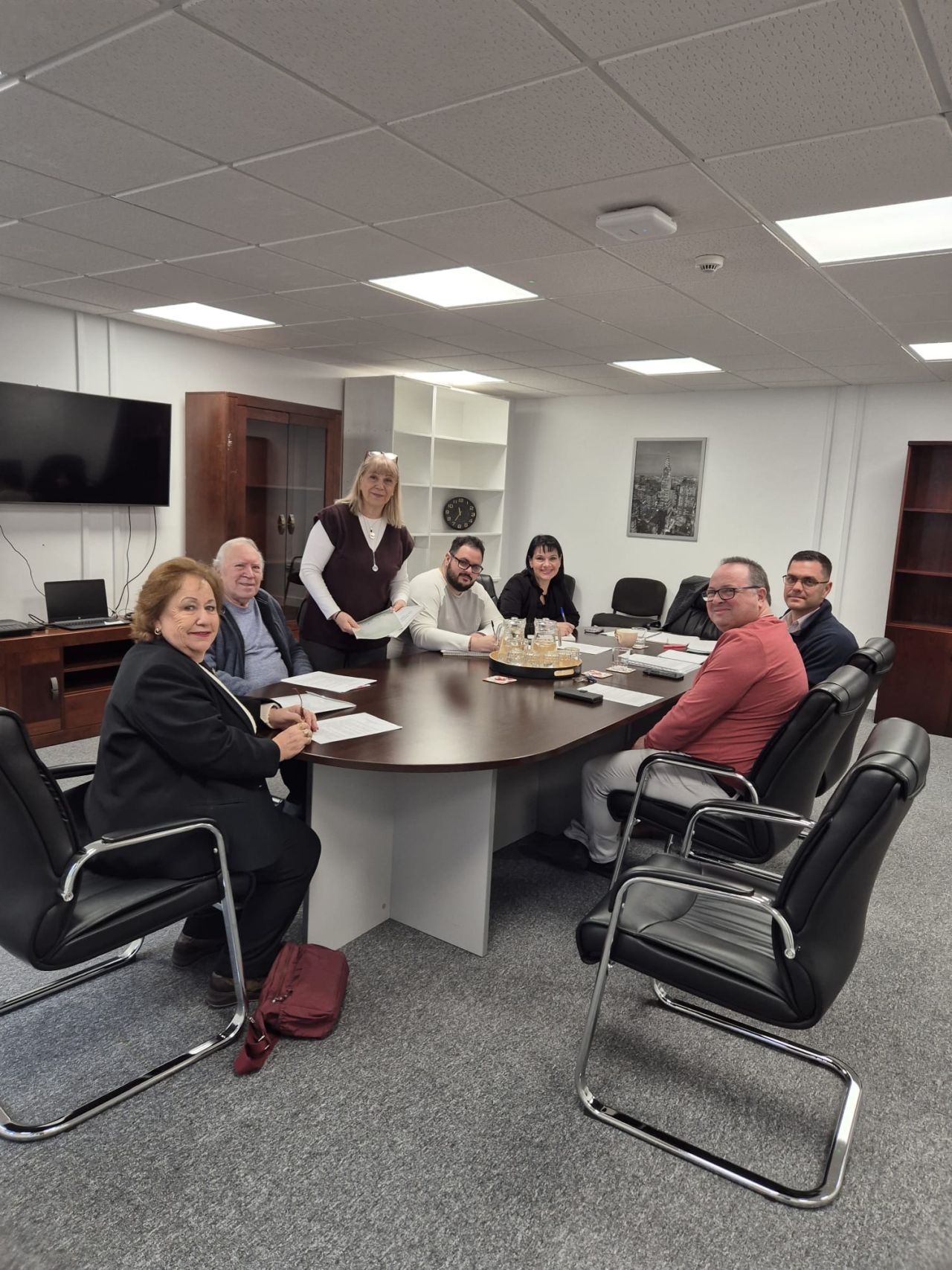 Minister for Housing meets with Mid Harbour Estate and Albert Risso ...