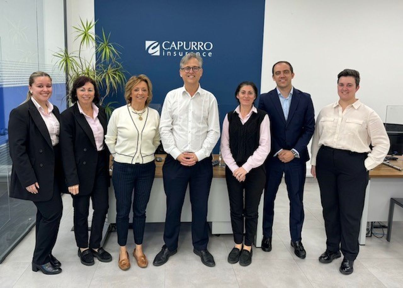 Minister Feetham Visits Capurro Insurance - Your Gibraltar TV (YGTV)